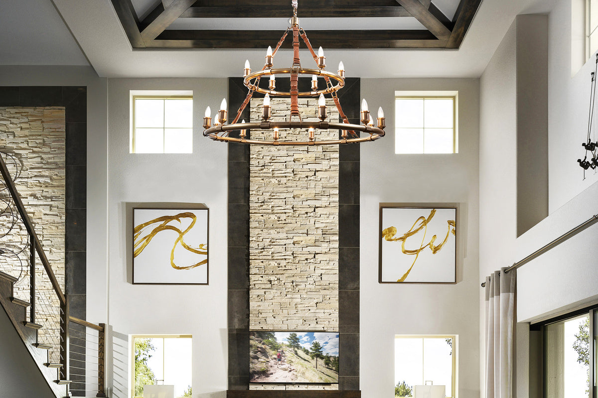 Luxury Lighting Design with Leather Light Fixtures by The Vault – Vault ...