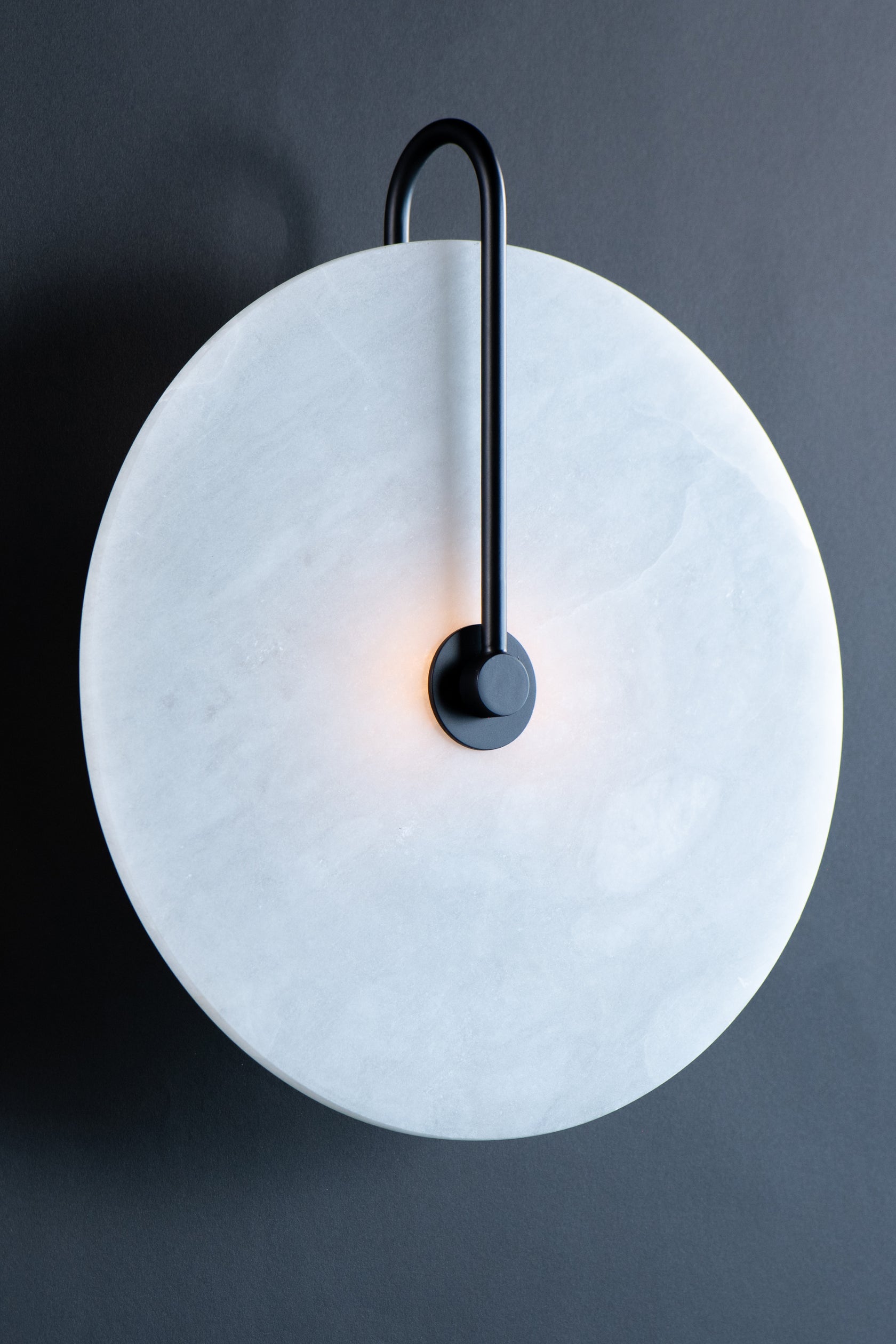 RYLAN ALABASTER MOON WALL SCONCE – Vault Light