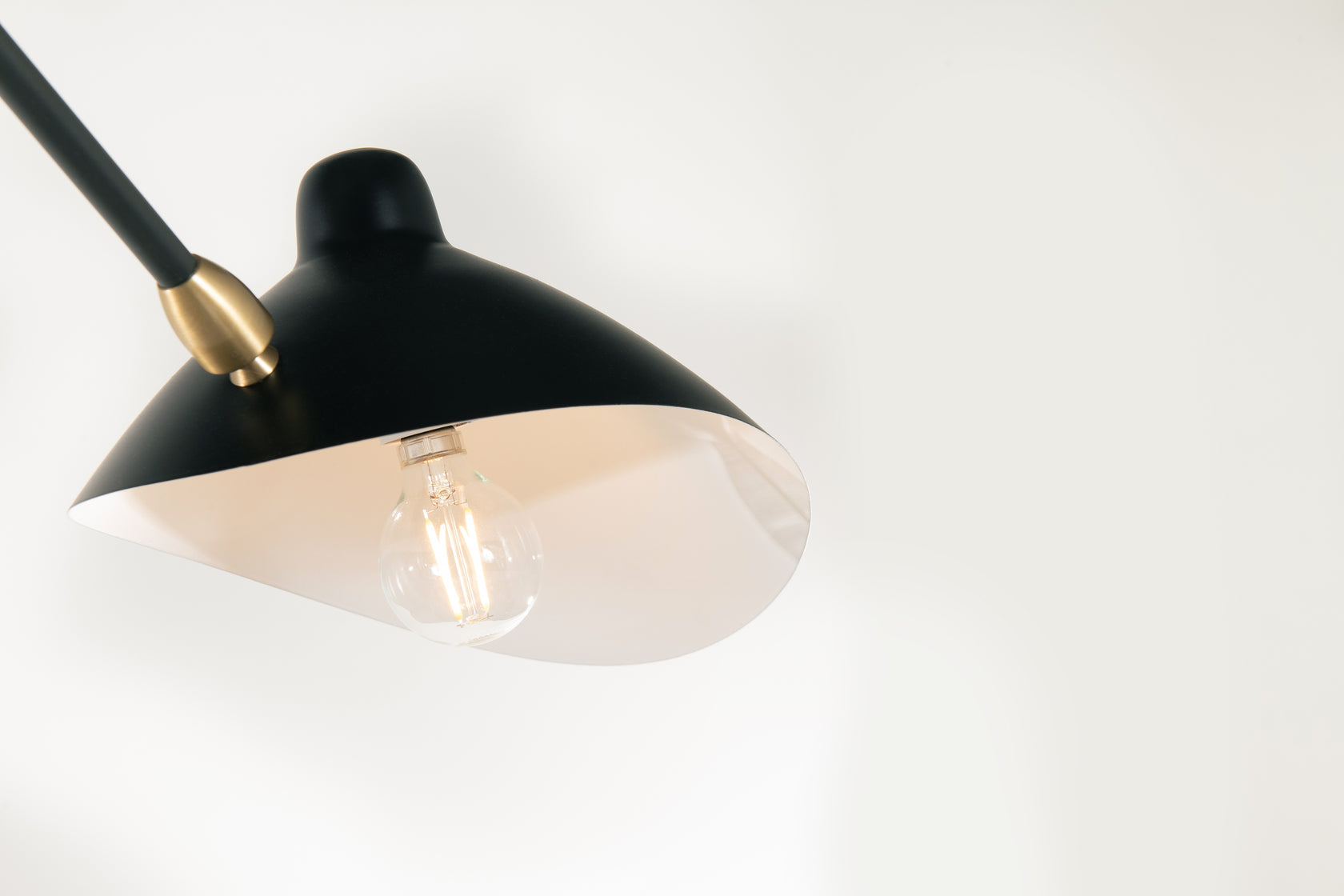 Samuel Adjustable Matte Metal Pendant | Vault Lighting