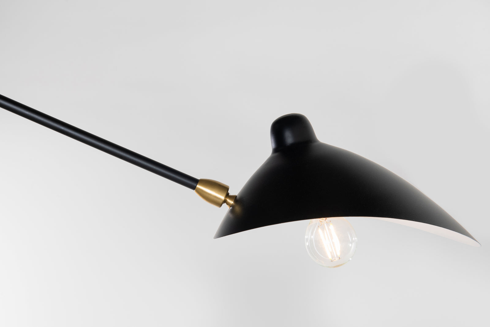 Samuel Adjustable Matte Metal Pendant | Vault Lighting